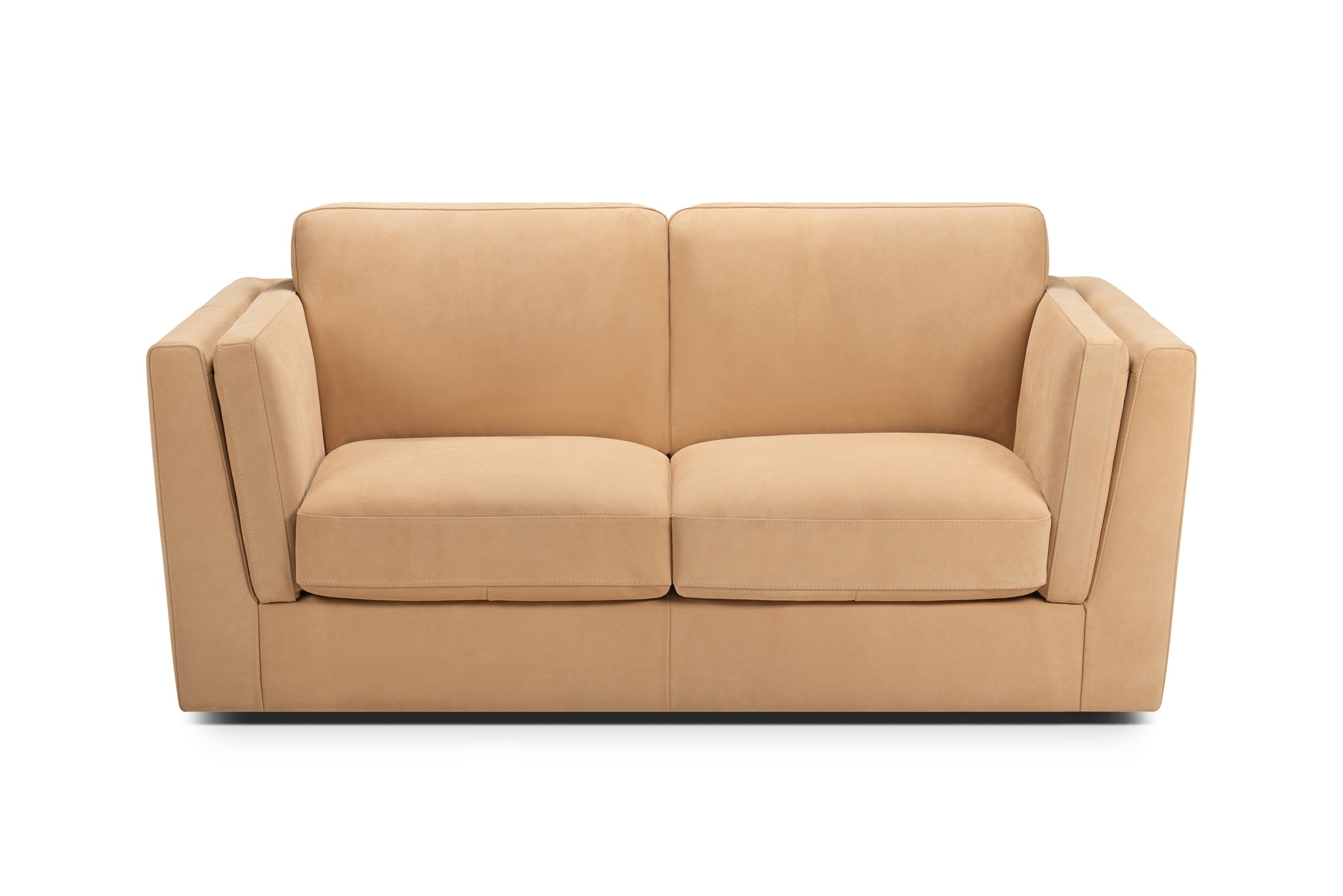 Valenti Valerio Medium Sofa in Biscuit Suede | SUPERBA