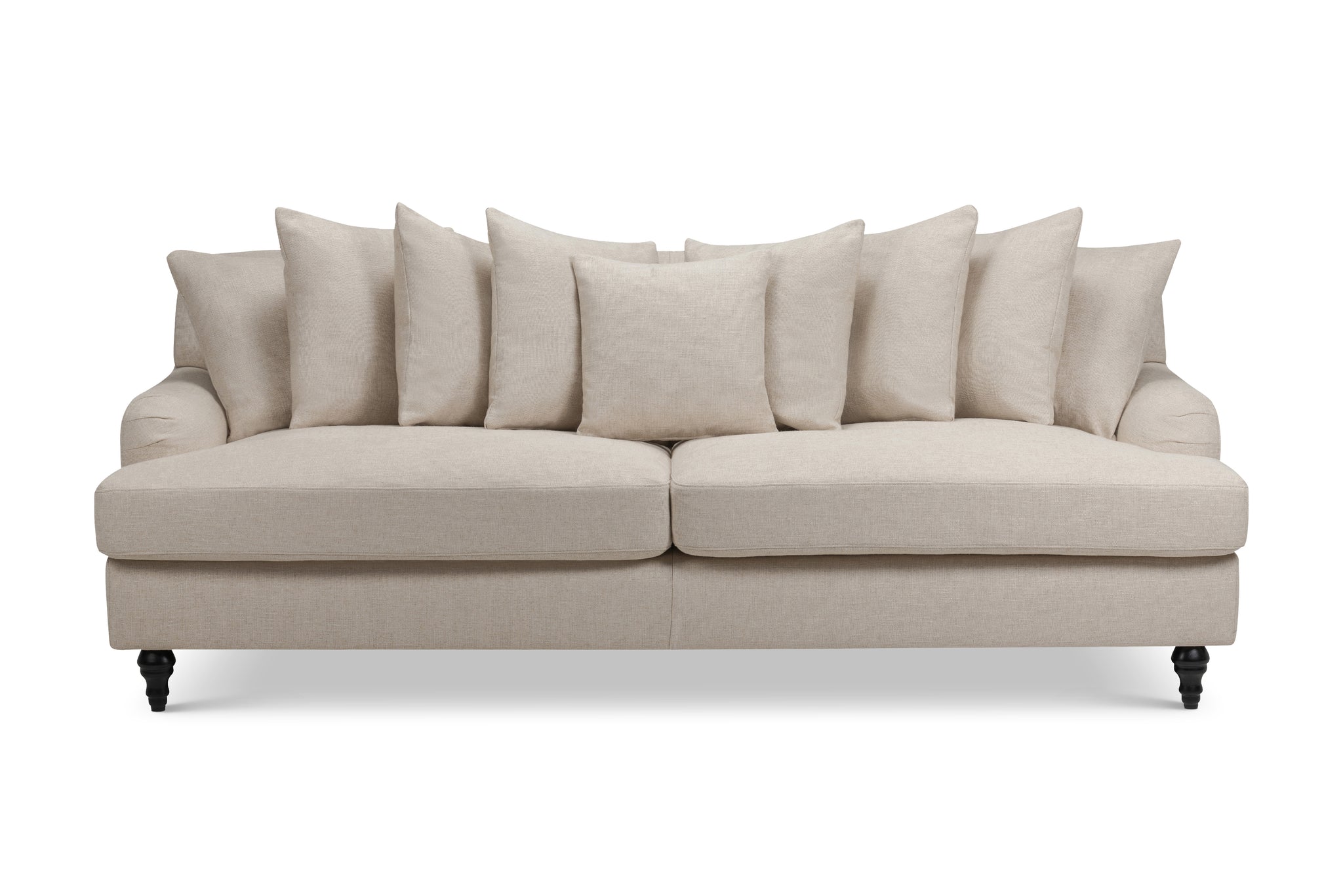 Senia Large Sofa in Cracker Linen | SUPERBA