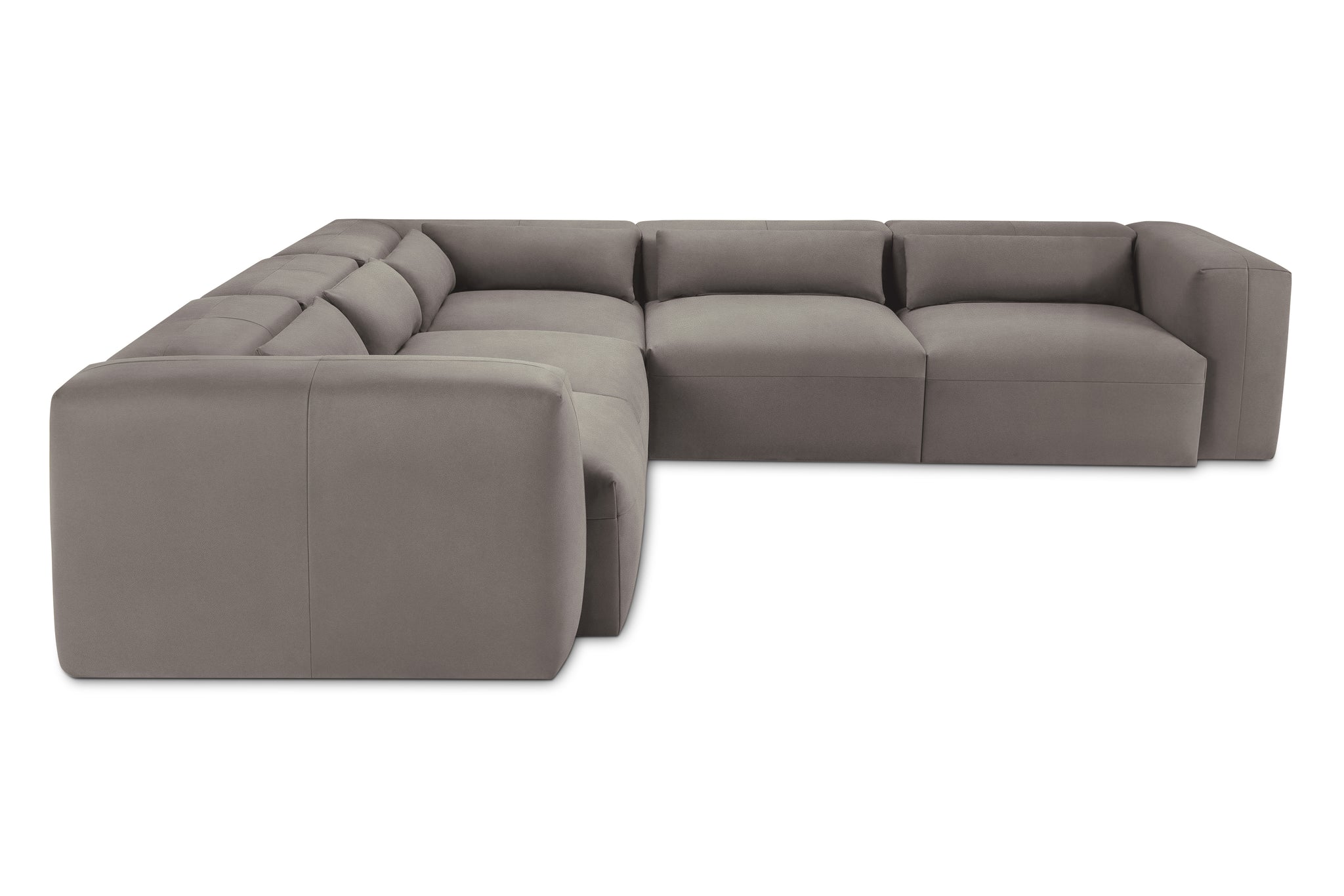 Jasmine Corner Sofa in Cos Full Aniline Leather | SUPERBA