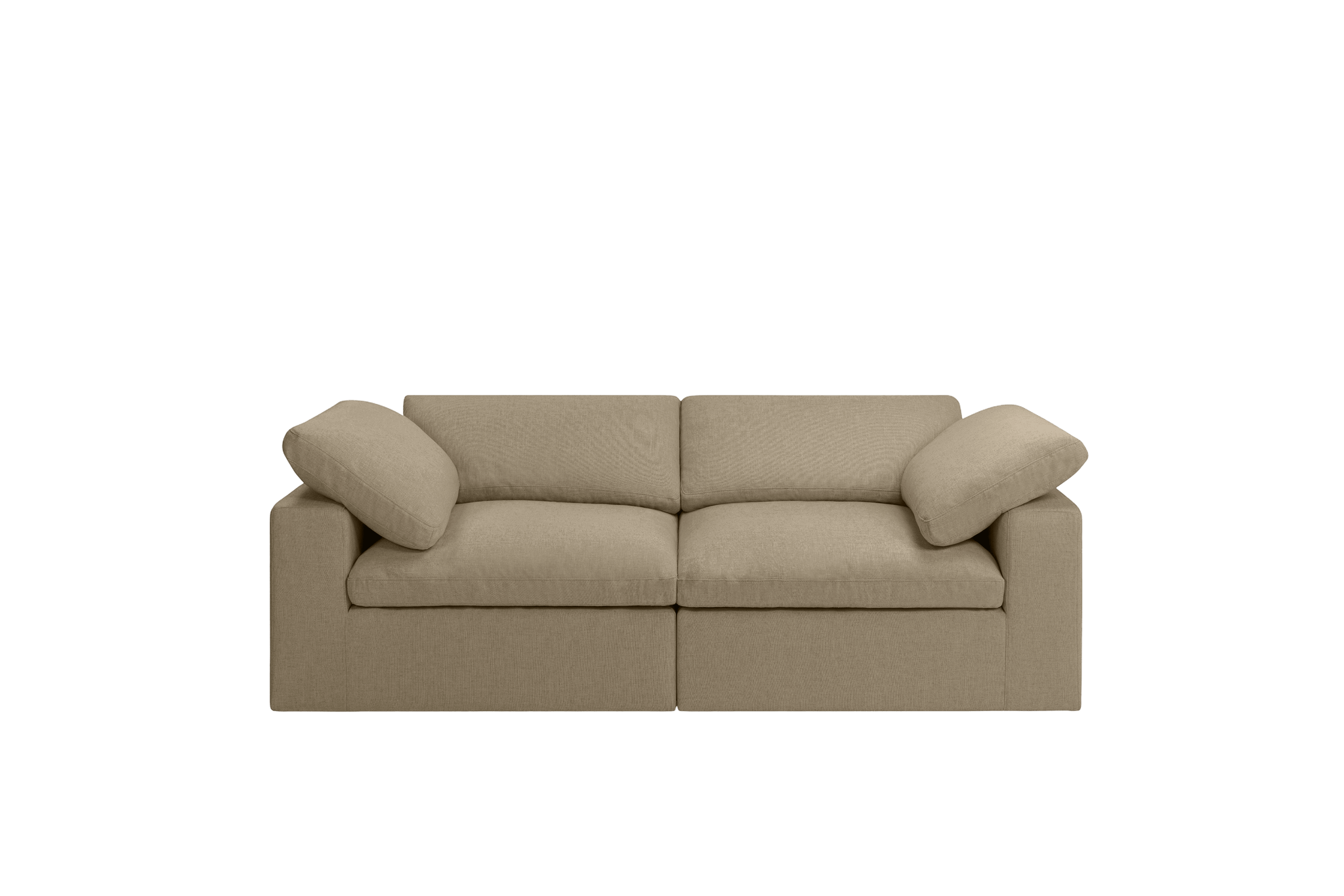Goodman Small Sofa in Malibu Linen | SUPERBA